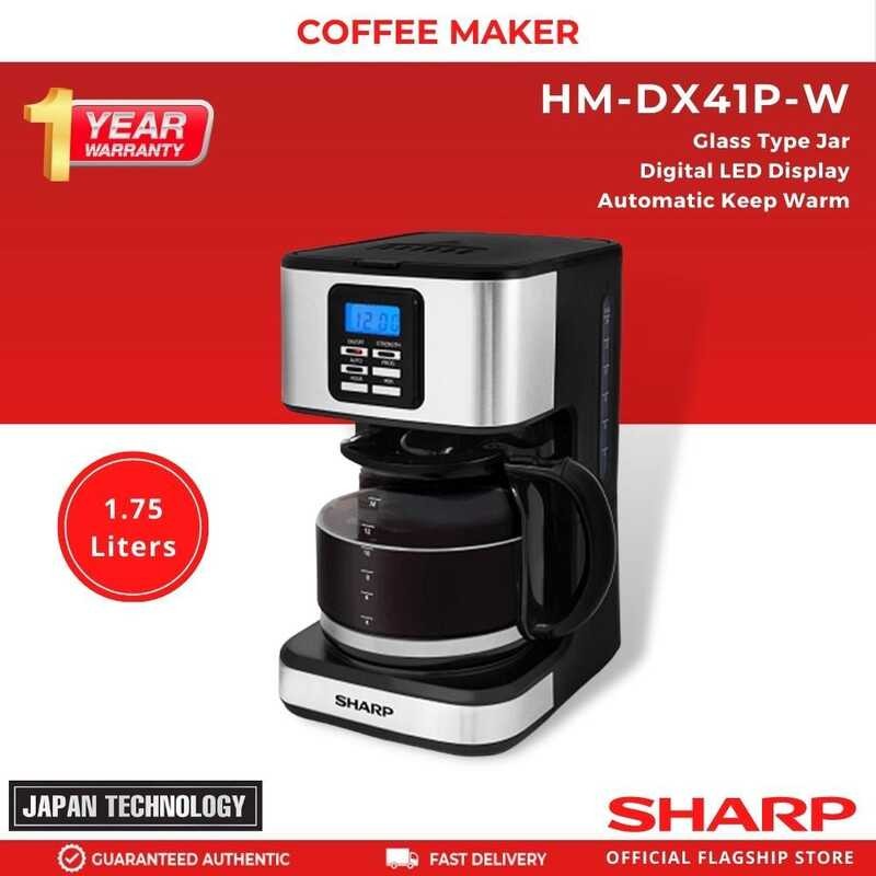 Sharp Hm-Dx41p-W 1.75L Coffee Maker 903 | Shopee Philippines