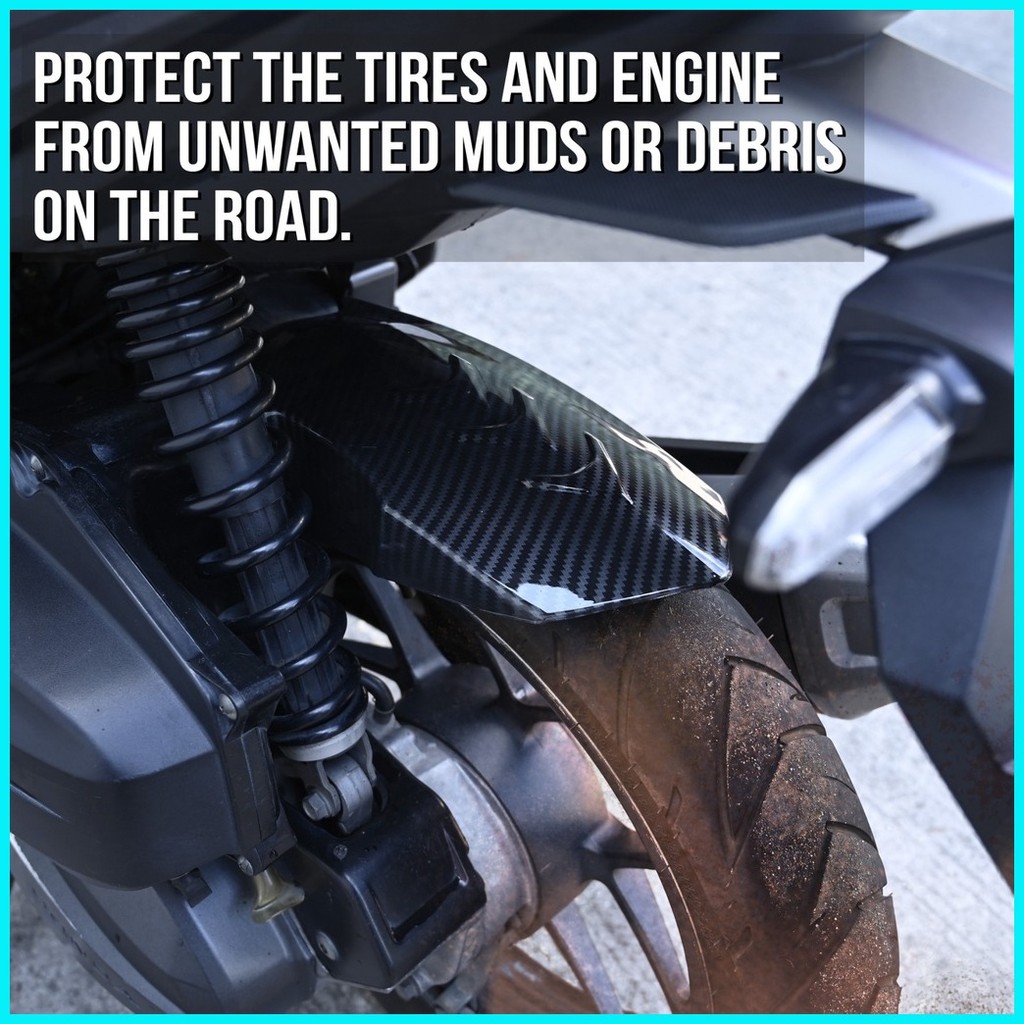 Tire Hugger Honda Click Tire Hugger 125/150 Rear Tire Hugger Mud Guard ...