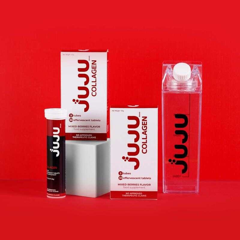 JUJU Mixed Berries: 60 Effervescent Tablets Drink Ageless Beauty With ...