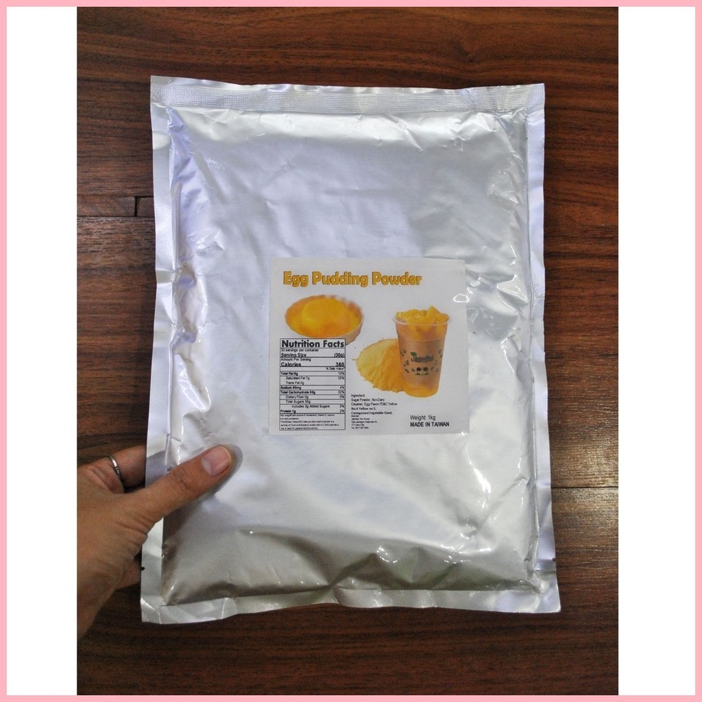 Egg Pudding Powder 1kilo (TAIWAN IMPORTED) for desserts, sweets, cakes ...