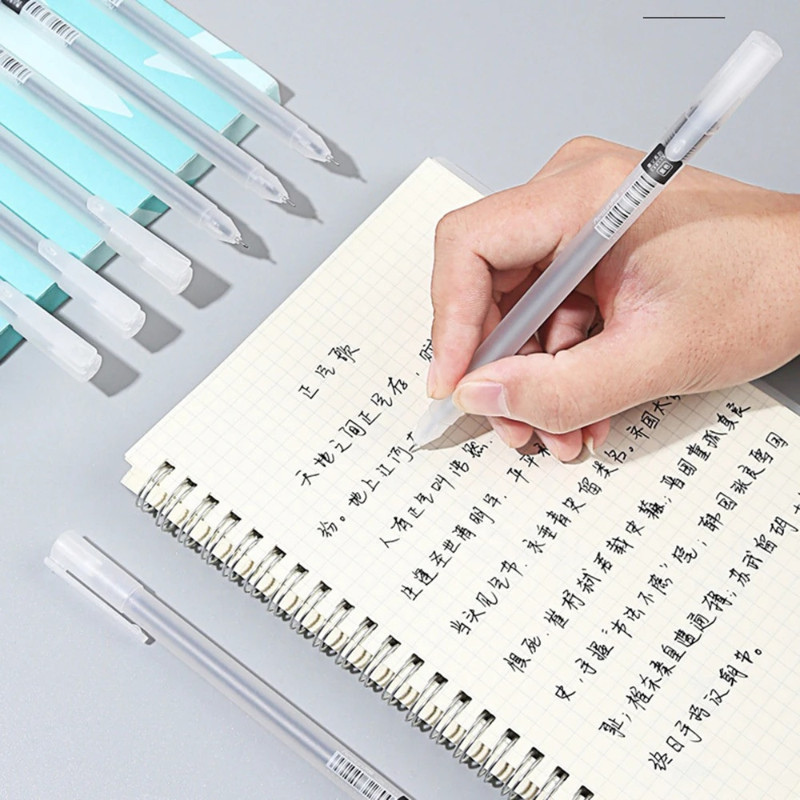0.5mm Black Gel Pen - Full Needle Tube 0.5mm Ballpen - Sign Pen ...