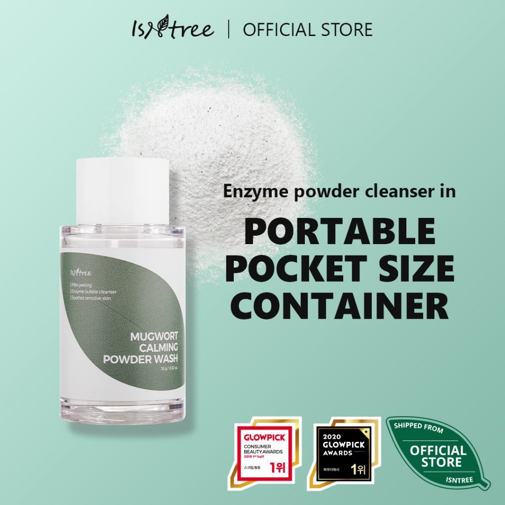 Isntree Mugwort Calming Powder Wash 15g | Shopee Philippines