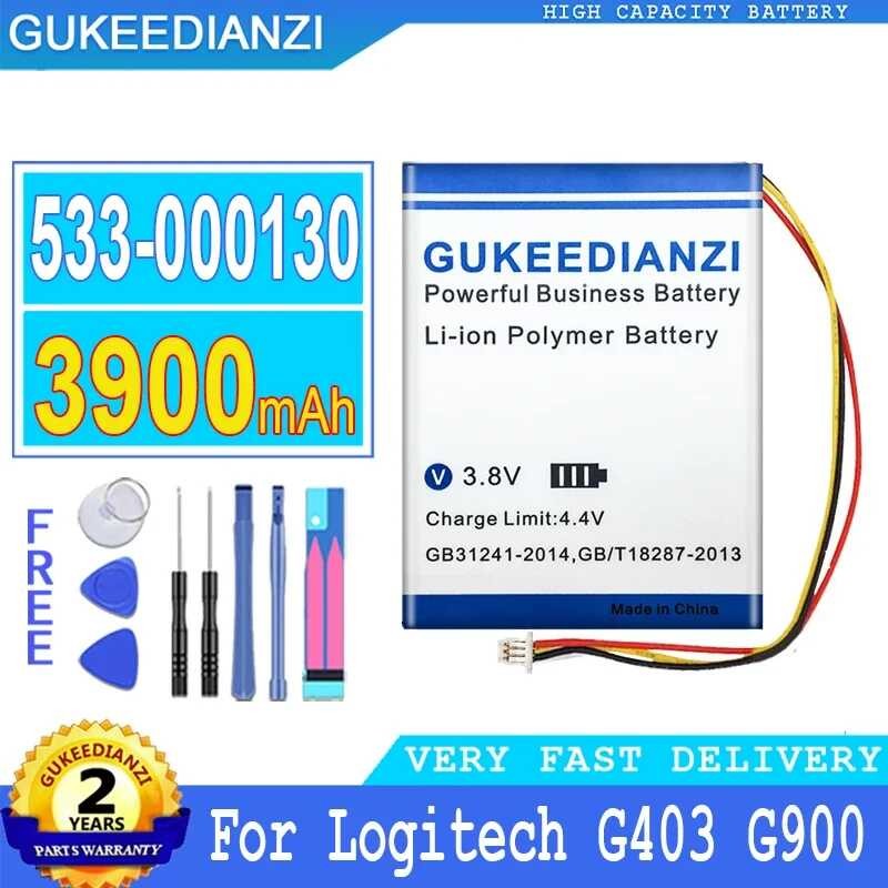 3900mAh Rechargeable Mobile Batteries For Logitech X100 G703 G403 G900 ...