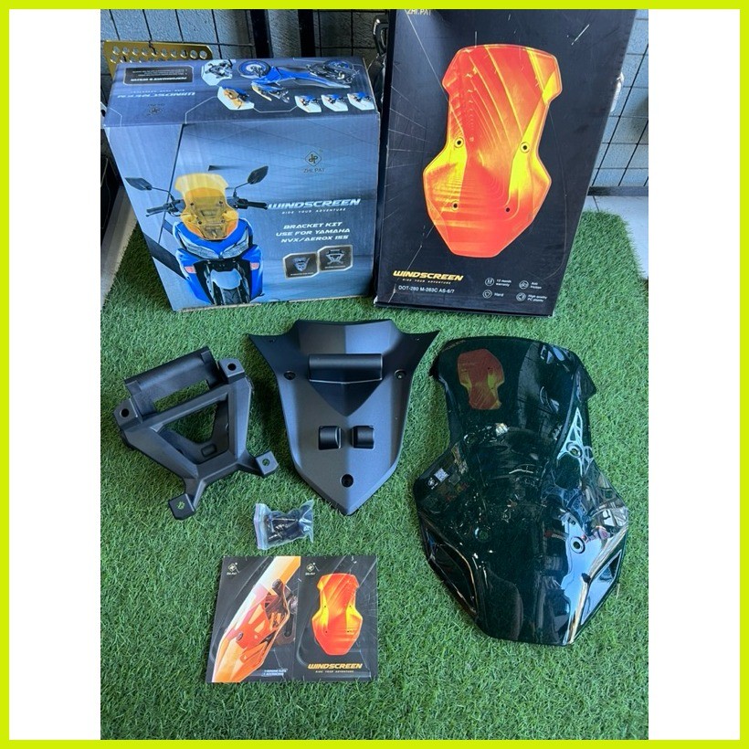 YAMAHA AEROX V2 ZHIPAT ADJUSTABLE WINDSHIELD | Shopee Philippines