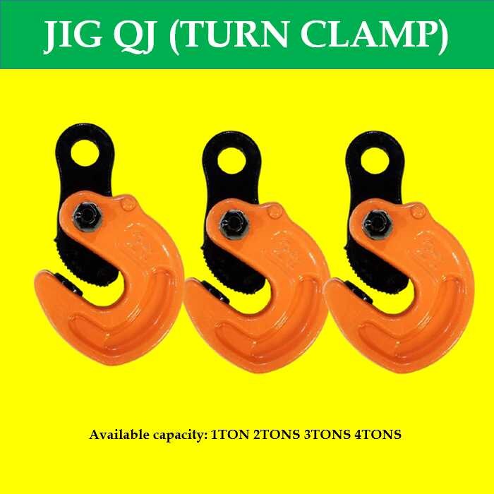 1T MAGO 4T Turn Clamp Die Forging Lifting Clamps For Steel Plates Turn ...