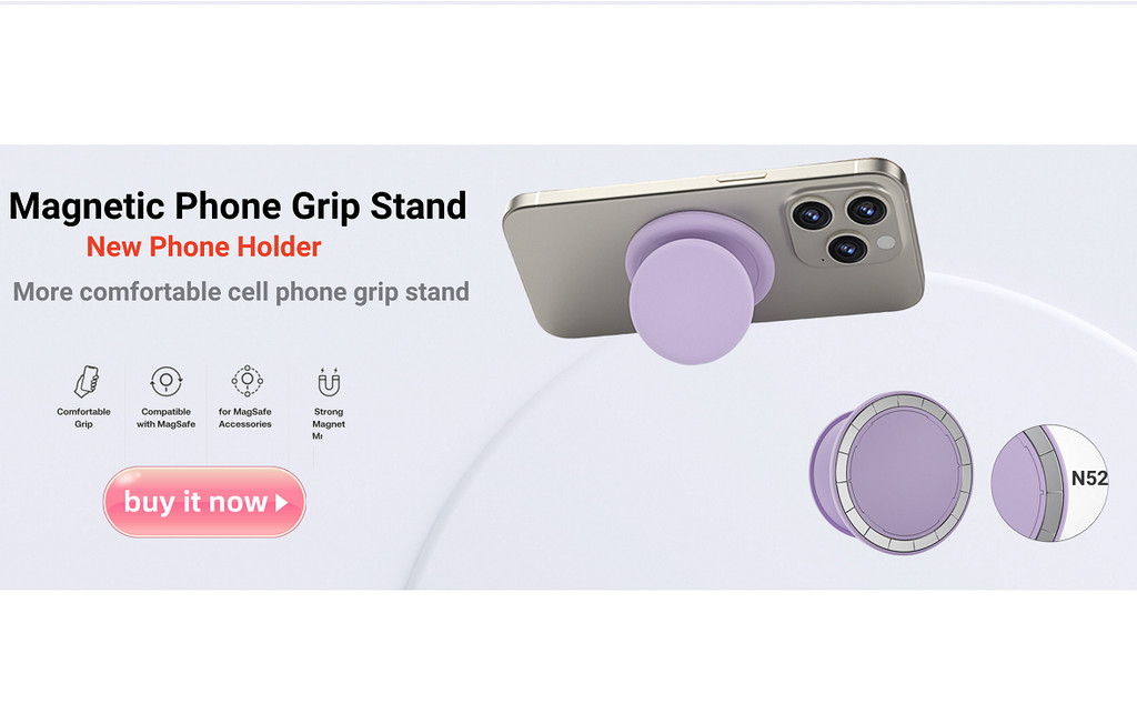 Round Silicone Suction Pad For Mobile Phone For iPhone Sticky Finger ...