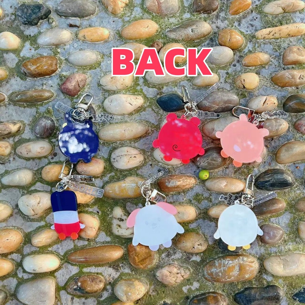 Kpop Idol RIIZE Keyring Acrylic Keychain BRIIZE Cute Animals Pendant ...