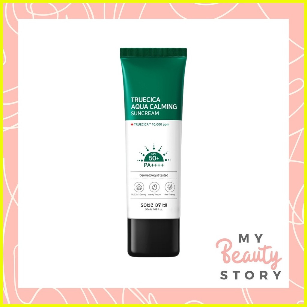 Some By Mi Truecica Aqua Calming Suncream Sunscreen SPF50+ PA++++ 50ml ...