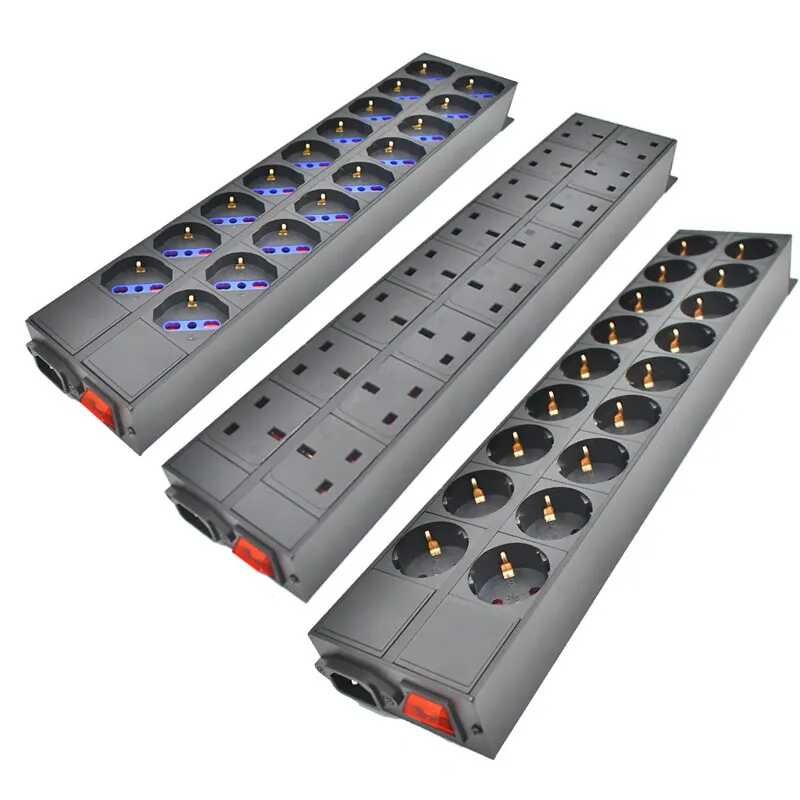 Ng Port PDU Power Strip C14 - Electrical Us/C13/16A/Italy/Uk Universal ...