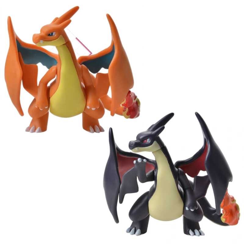 Figures Shiny Mega Charizard Y Model Toy 8Cm Pvc Perfectly Replicated ...