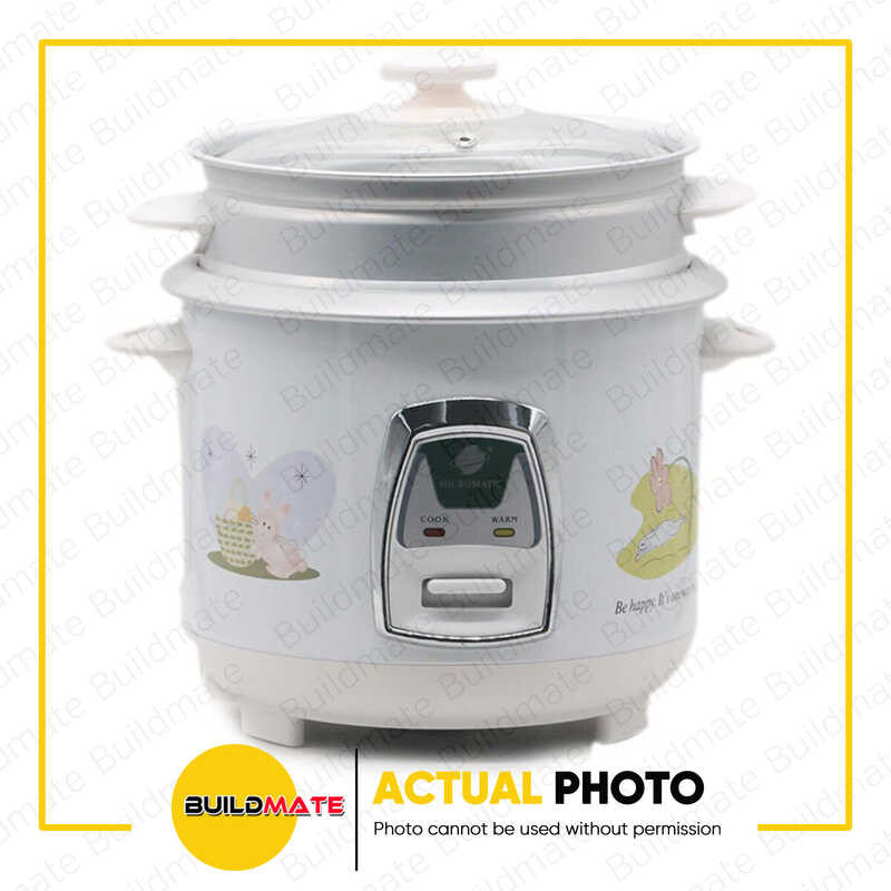 Rice ☥ MICROMATIC Cooker with Steamer 1.8L 10 CUPS MRC-7038 BUILDMATE ...