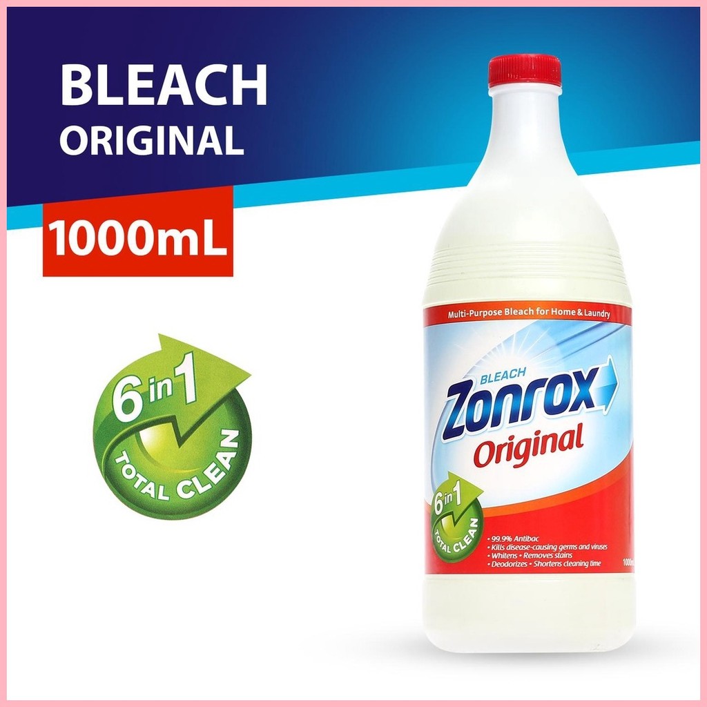 ∆ Zonrox Bleach Original (1 Liter) | Shopee Philippines