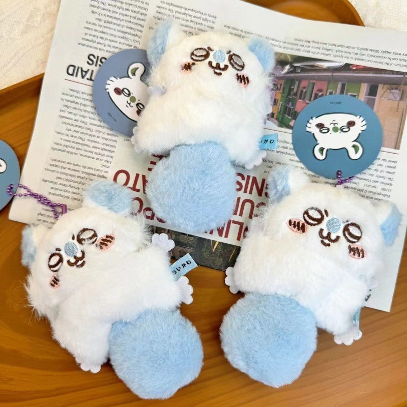 Cute Chikawas Momonga Plush Keychain Toy Bag Keychain Pendant ...