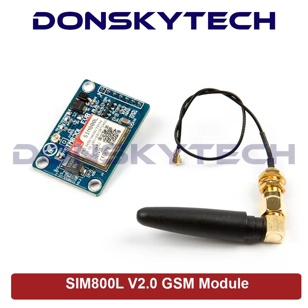 SIM800L V2.0 V2 5V Wireless GSM GPRS MODULE Quad-Band With Antenna | Shopee Philippines
