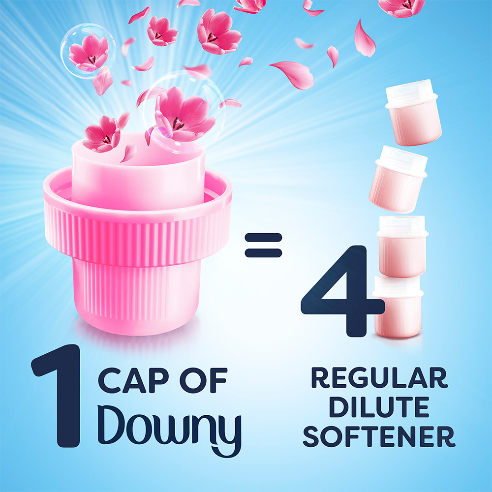 Downy Fabric Conditioner Antibac Kontra Germs 800ml Bottle x 4 packs ...