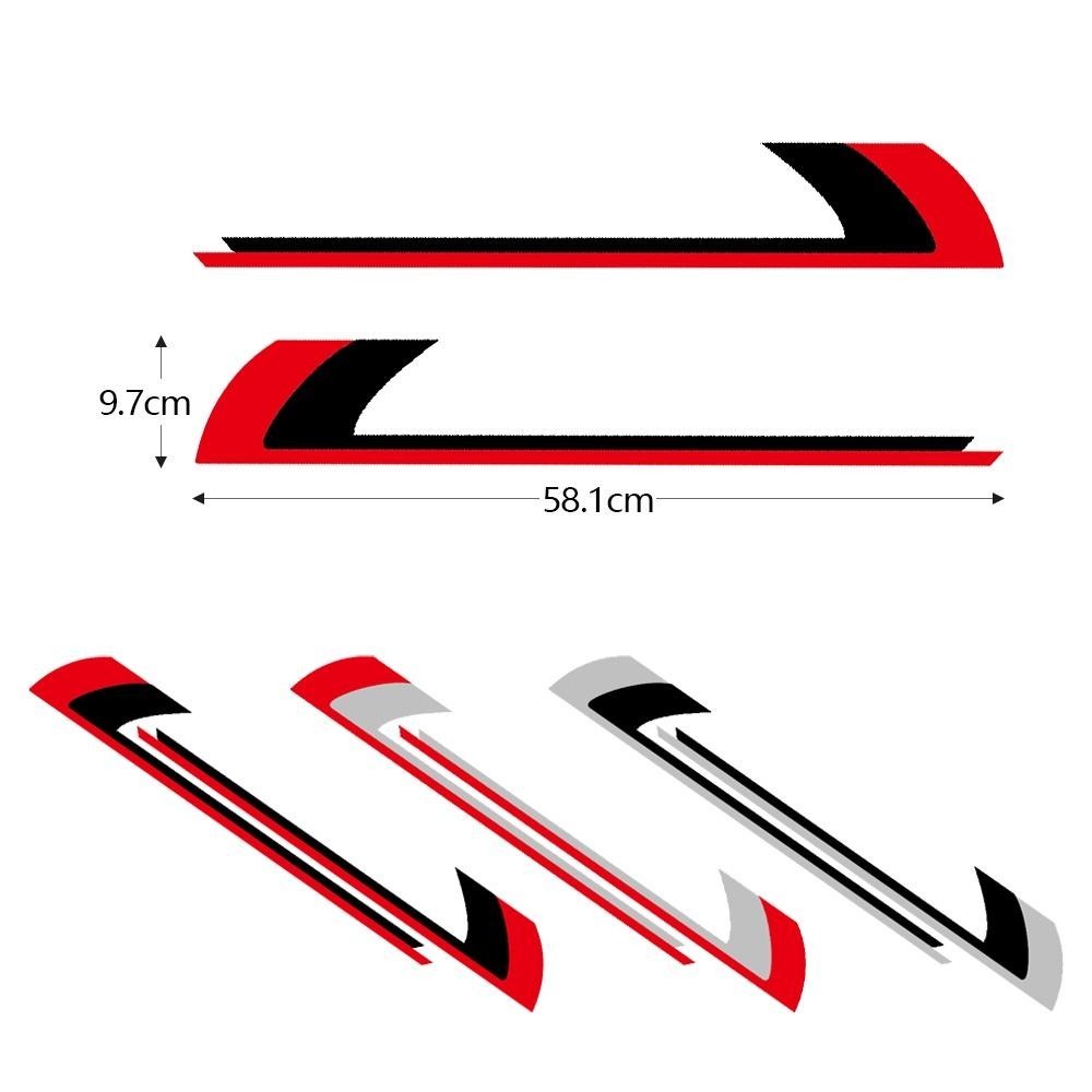 Vespa Front and Body Decals Vespa Body Pedal Sticker Reflective Decal ...