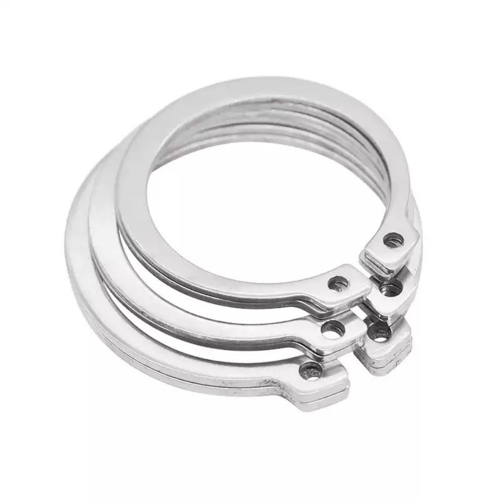 304 SS C-Clip Retaining Rings - Heavy Duty External Circlips for ...