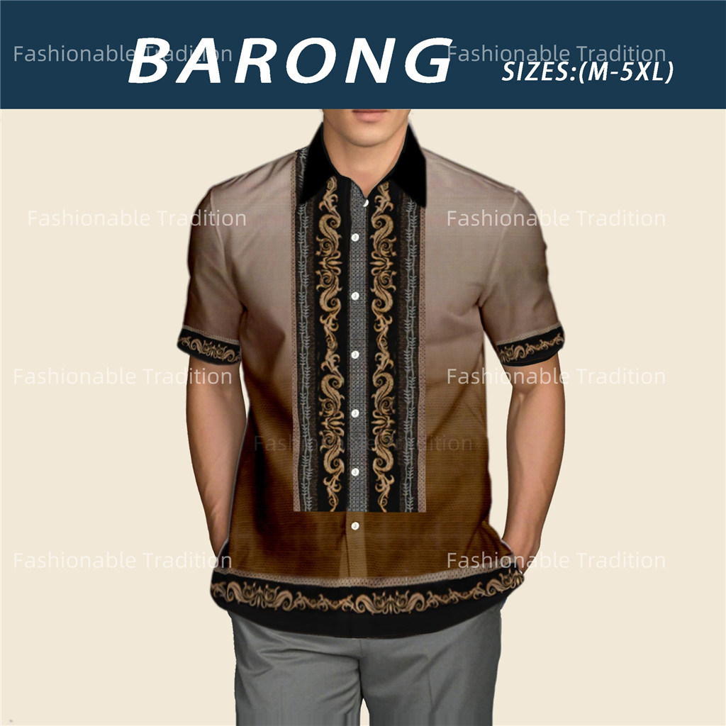 2025 NEW Philippine Barong Tagalog For Men MALL QUALITY POLO BARONG FOR ...