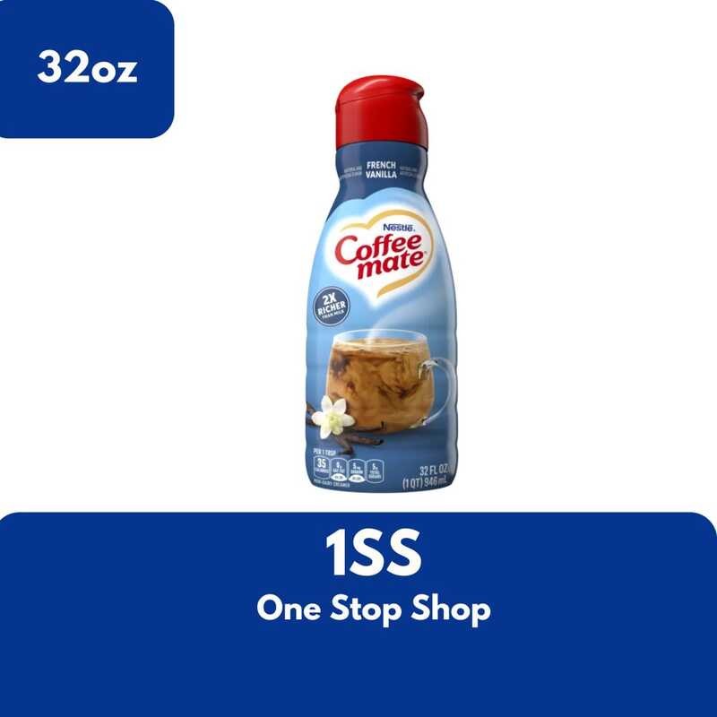 Nestle Mate French Vanilla Liquid Coffee Creamer, 32Oz 604 | Shopee ...