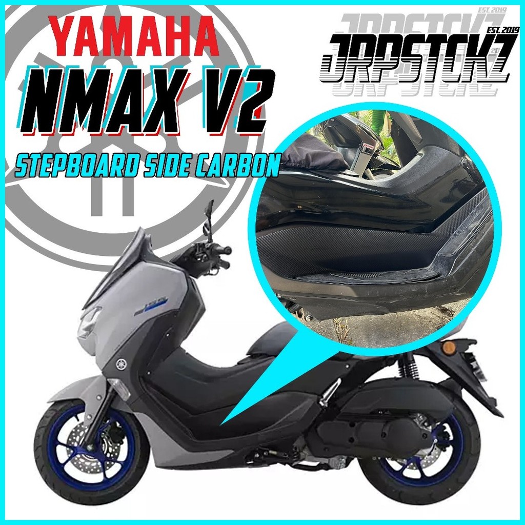 NMAX V1 & V2 | STEPBOARD SIDE CARBON DECALS (NEW!) | Shopee Philippines