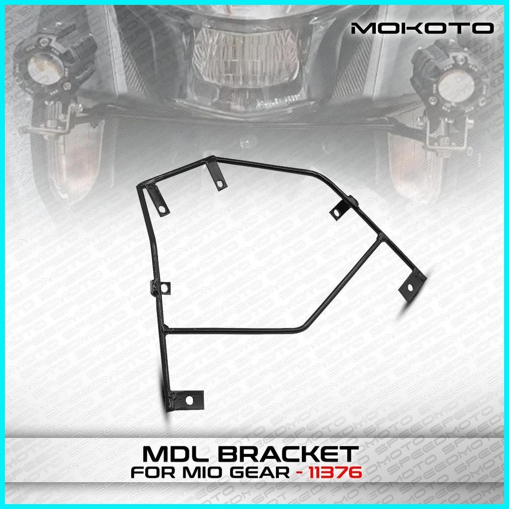 MOKOTO YAMAHA MIO GEAR 125 LED BRACKET MKT-11376 MINI DRIVING LIGHT ...
