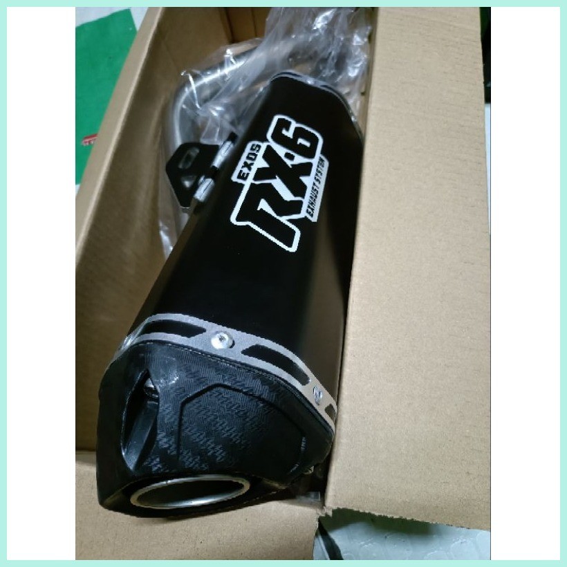 New Rx6 exos bigtip Pipe for Nmax v2 tcs/Aerox v2/Click v3 | Shopee ...