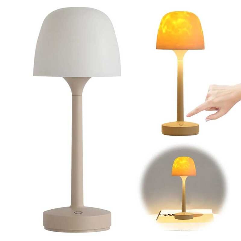 W Water Ripple Night Light 3/16 Colors Table Atmosphere Desk With ...