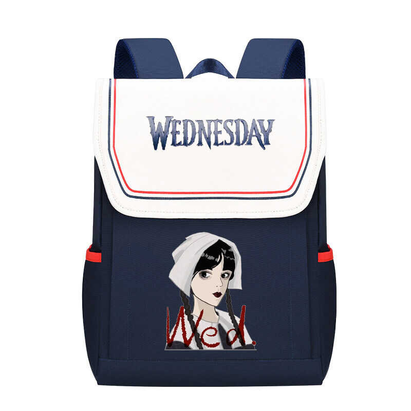 Wednesday Addams Bags Fantasy US TV Series Theme School Senior Backpack ...