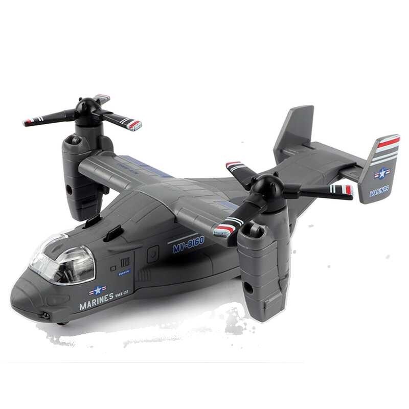 Children's Model Alloy Toy Simulation Fighter Osprey Transport Aircraft ...
