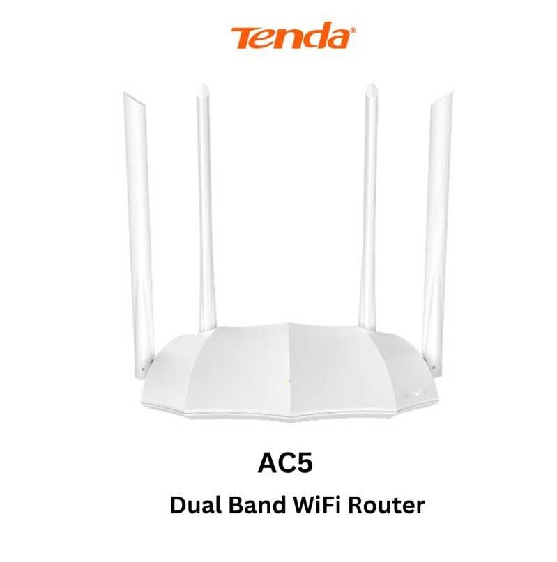 COD AC1200 5Ghz V3.0 Smart Dual-Band Wireless Wifi Router (Tenda AC5 ...
