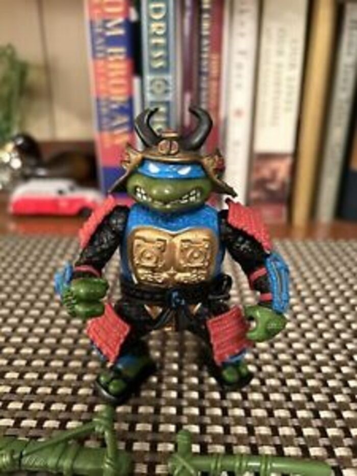 1990 Playmates TMNT Leo The Sewer Samurai Vintage Not Complete | Shopee ...