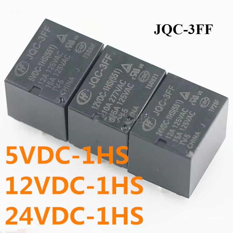 Original New Relay JQC-3FF 5VDC-1HS 12VDC-1HS 24VDC-1HS 5VDC-1ZS 12VDC-1ZS 24VDC-1ZS | Shopee ...