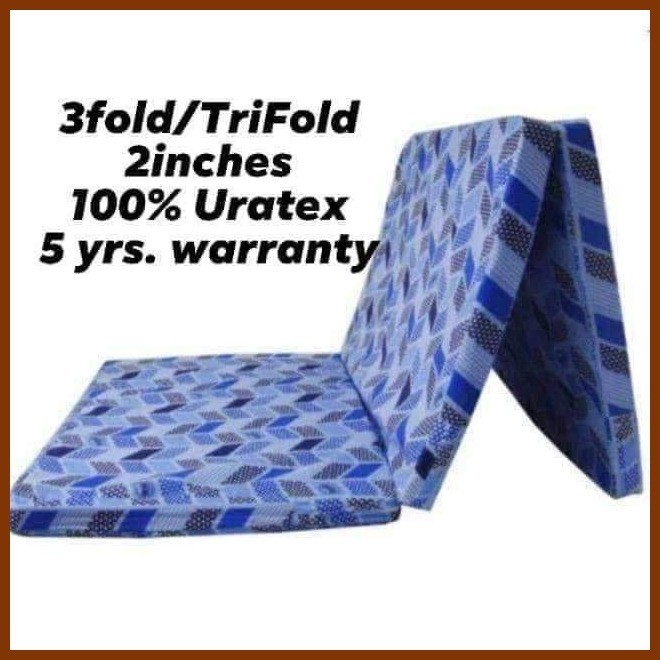 Uratex Tri-fold 2" Thickness Foam 100% GUARANTEED ORIGINAL | Shopee ...