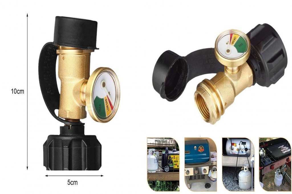 BABY Gas Tank Level Indicator Propane Pressure Gauge Easy Install ...