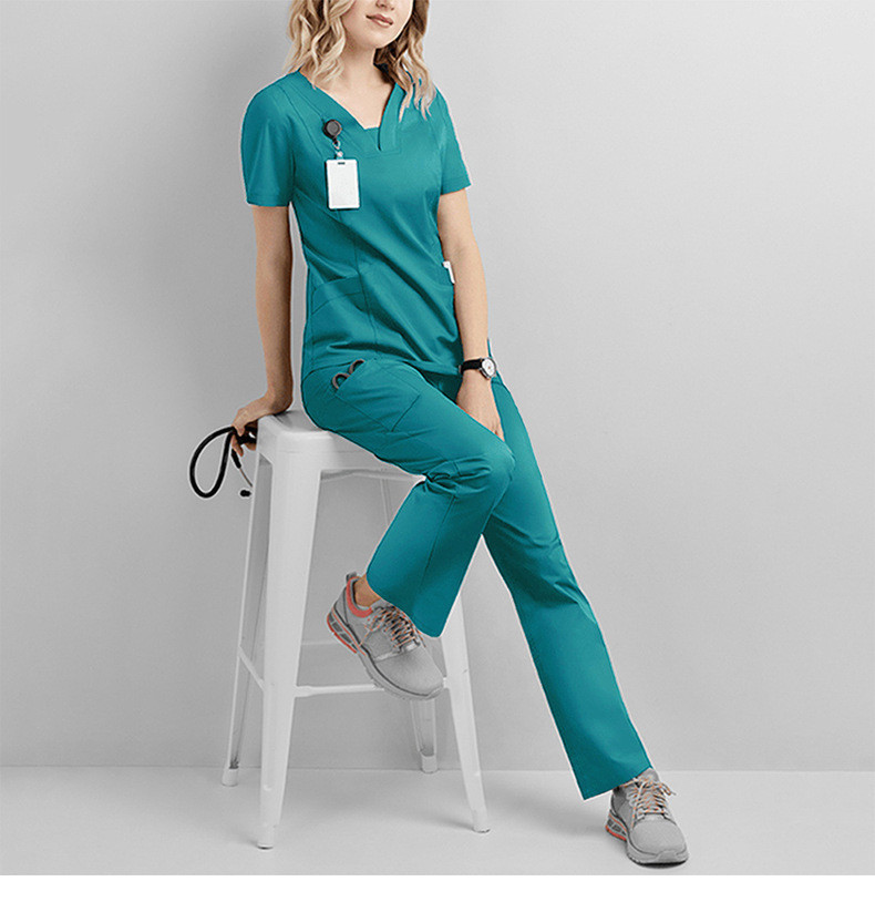 Medical Scrub Suit Oral Hospital Operating Room Hand Washing Clothes ...