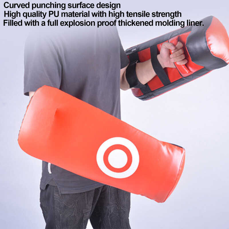 Kick [Nagtataka] Bo Sa Curved Punching Surface PU Leather Karate ...