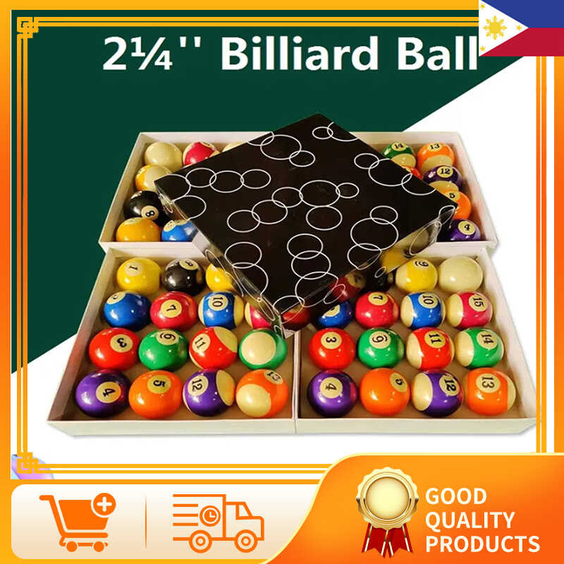 Standard 16 Color Billiards Set (2 1/4 pulgada) | Shopee Philippines