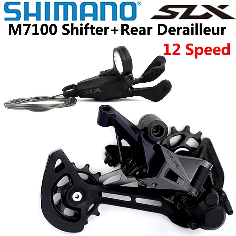 SHIMANO SLX M7100 12 Speed Groupset Mountain Bike Groupset 1x12 Speed ...