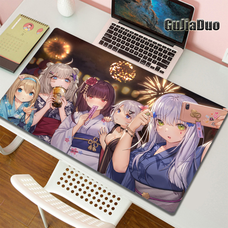 Girl frontal manga cute girl mouse pad computer game table pad game ...