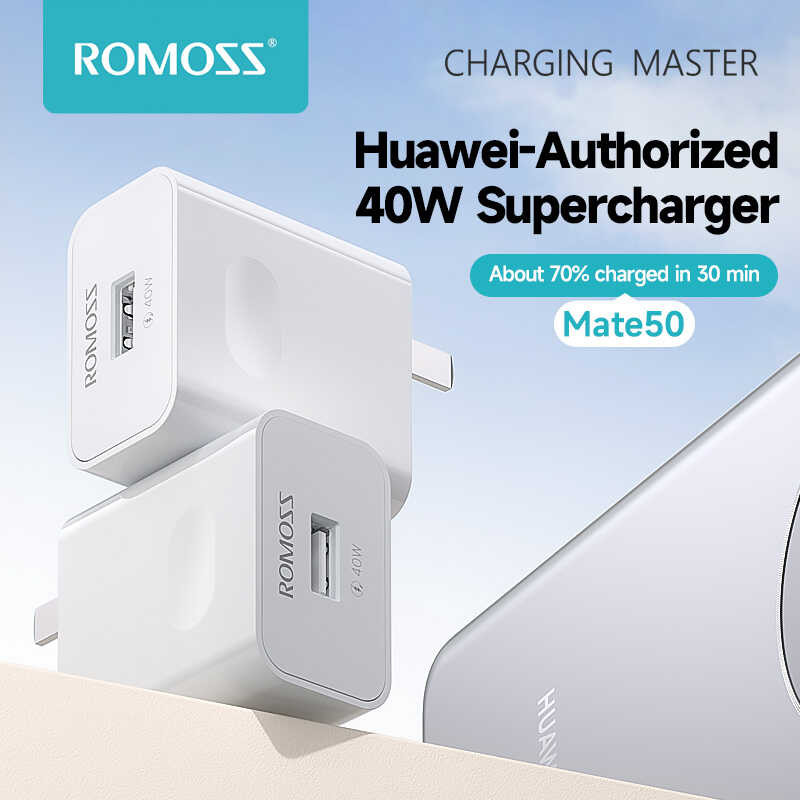 Adapter Ac40a 40W Huawei SCP FCP Super Fast Charging Set Qc3.0 / 2.0 ...