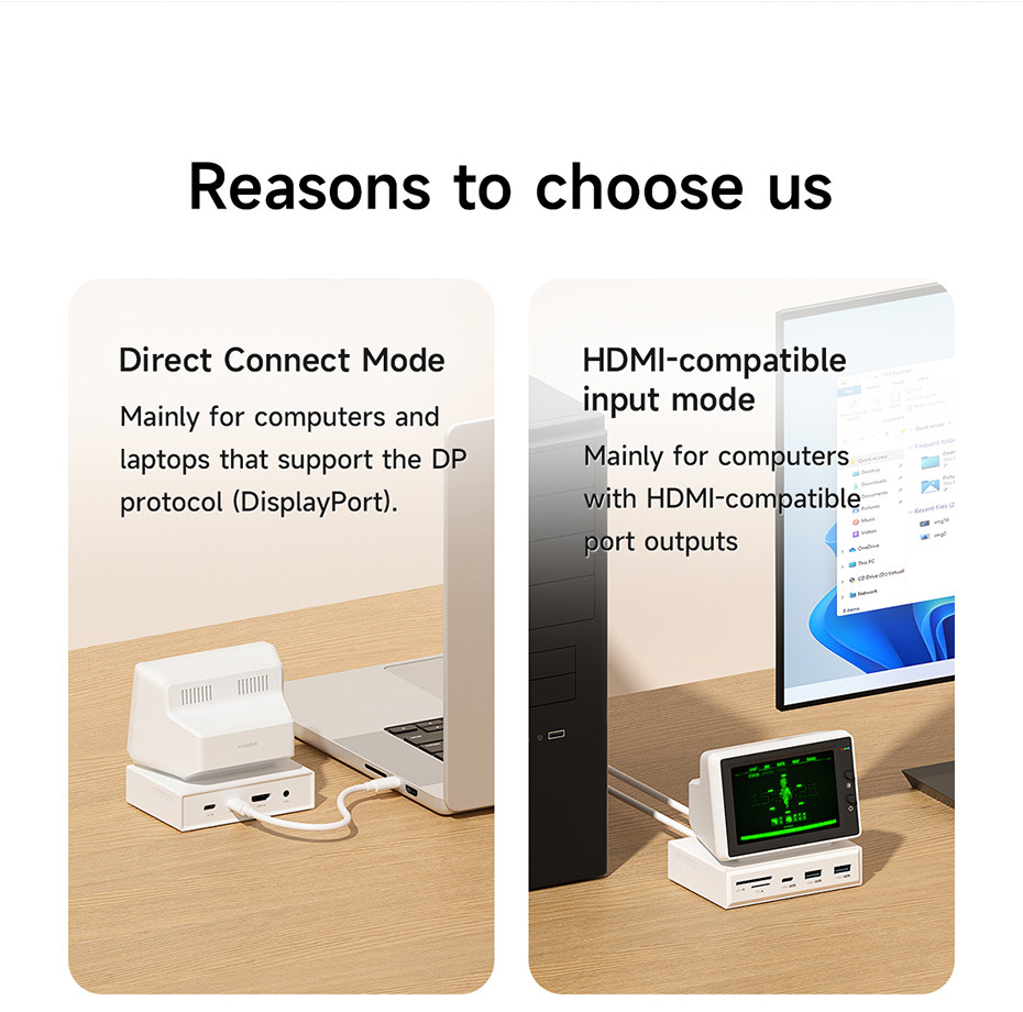 Hagibis 3.5inch IPS Mini Screen AIDA64 Mini PC CPU RAM HDD Data Monitor ...