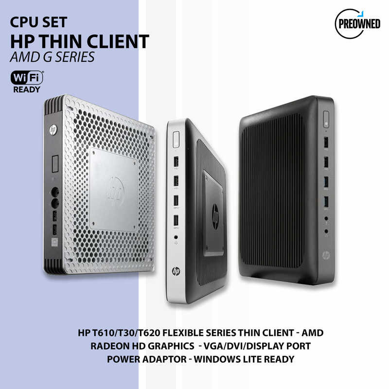MINI Desktop CPU Only ( HP Thin Client T610 T620 T630 / AMD G Series ...