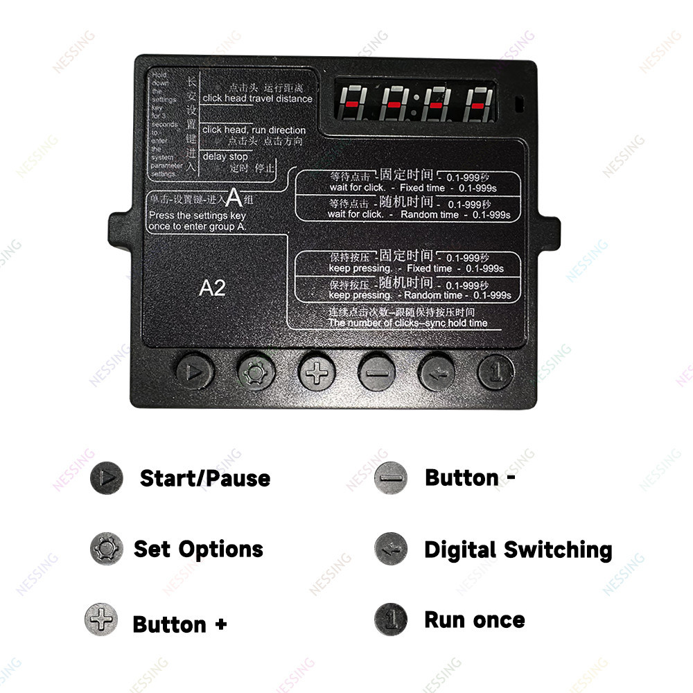 Computer Keyboard Auto Clicker Device Mouse Automatic Random Temporarily Leave Afk Game Prevent