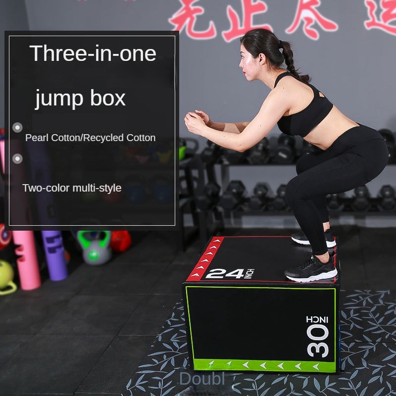 Plyo Soft Jump Box 3 in 1 Foam Jump Box Exercise Plyometric Training Box 75 * 61 * 51cm | Shopee ...