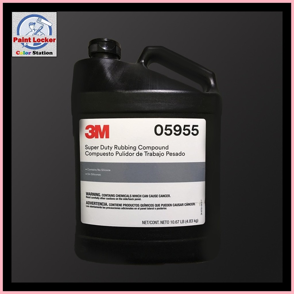 ⊙ 3M Super Duty Rubbing Compound 05955 - 4.83 kg / 1 Gallon | Shopee ...