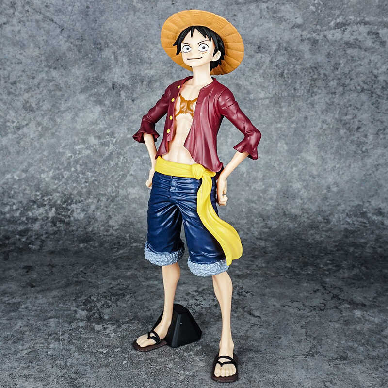 9 Hot 27Cm One Piece Anime Figure Confident Smiley Luffy Three Form ...