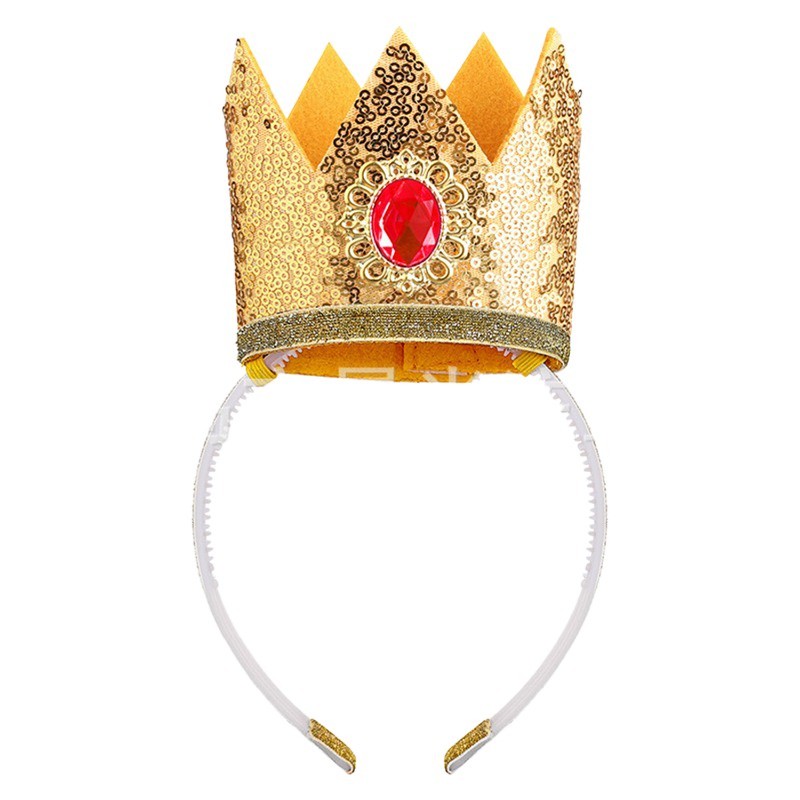 Super Mario Bros Crown Princess Peach Tiara Cosplay Props Girls ...