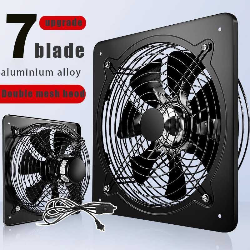 LY 7 Fan s Exhaust Fan 12 Inch All-Metal Ventilation Fan Kitchen Air ...