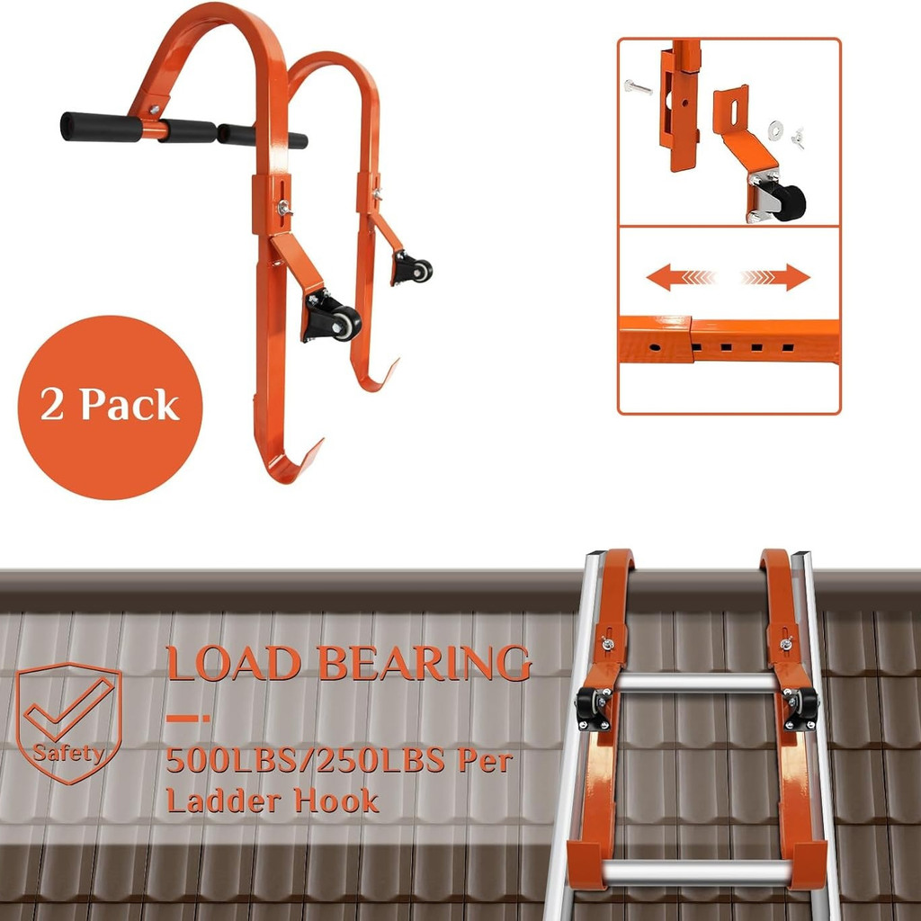 Multi Functional Straight Ladder Hook Household Ladder Stabilizer ...