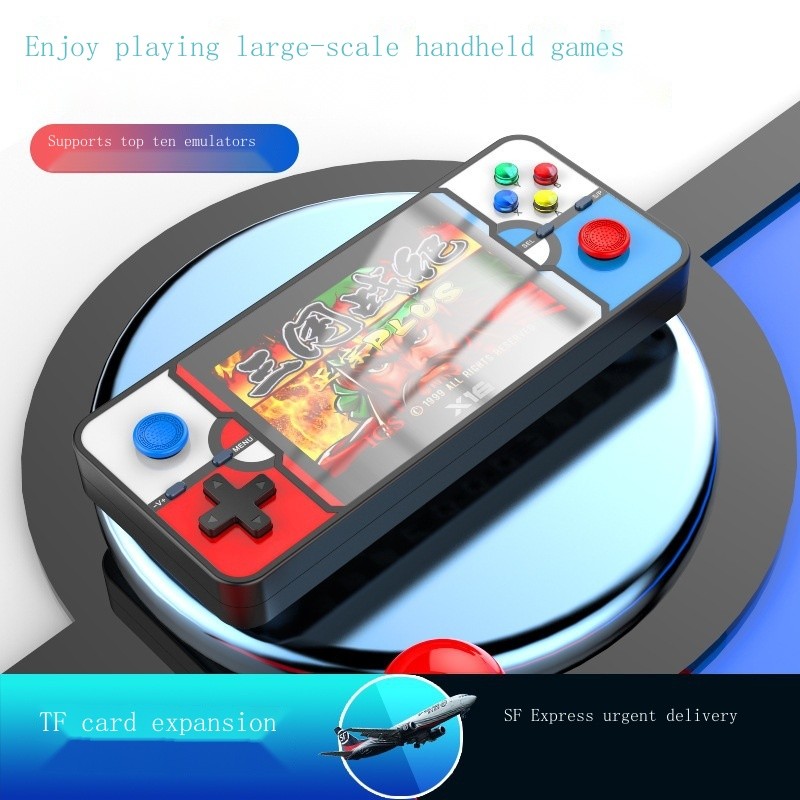 New X16 portable handheld game console nostalgic Street Fighter PSP ...